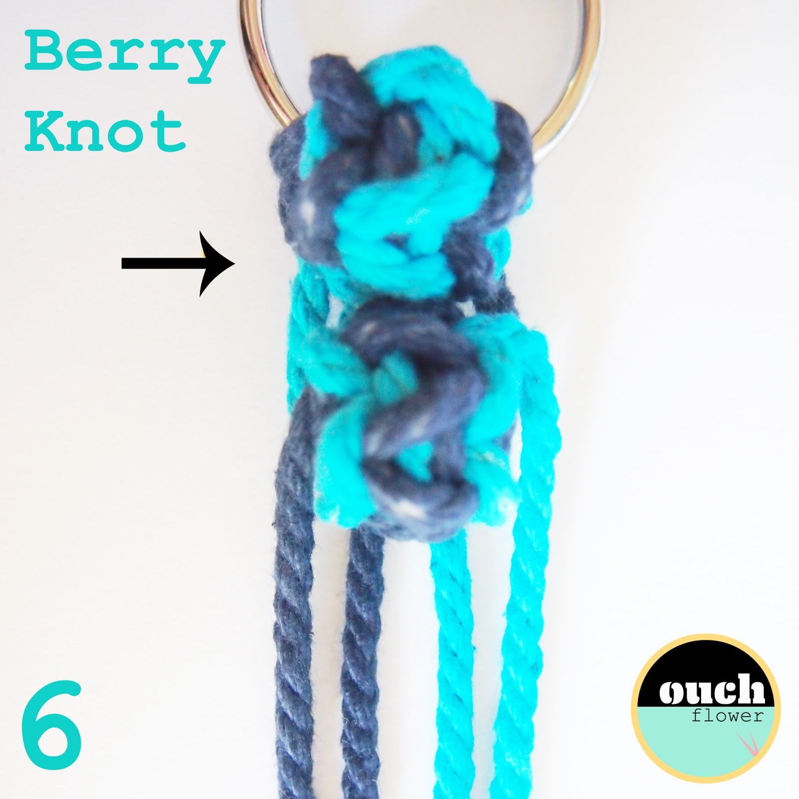 ouch flower: KNOT SCHOOL....Knot #4