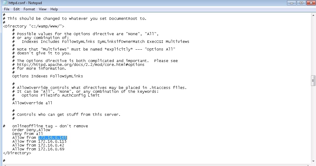 WAMP Forbidden Access You don't have permission to access - NETWORKSTIP Networking CCNA,Centos ...