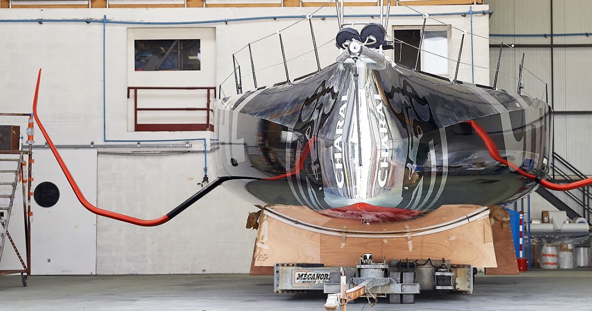 Interesting Sailboats: THE FIRST REALLY FLYING IMOCA (OPEN 60)