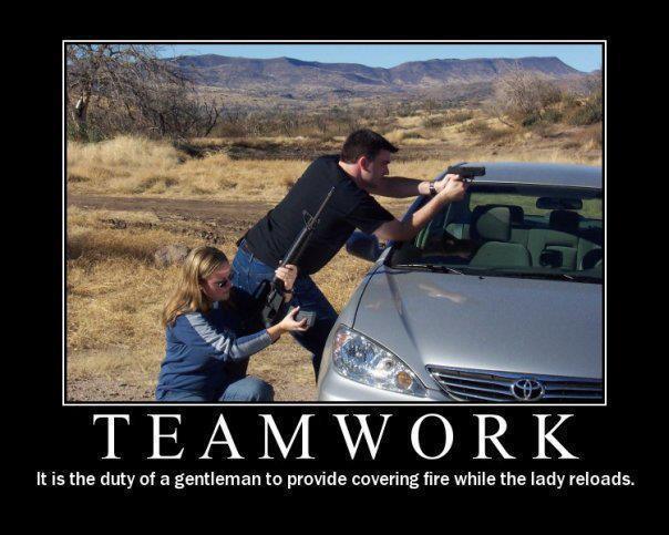 Funny pics, quotes and jokes: Teamwork
