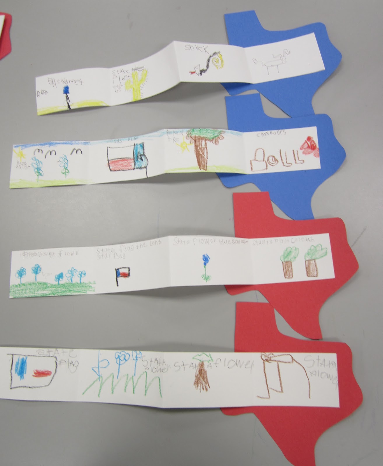 Kindergarten is "Kool": Texas Symbols