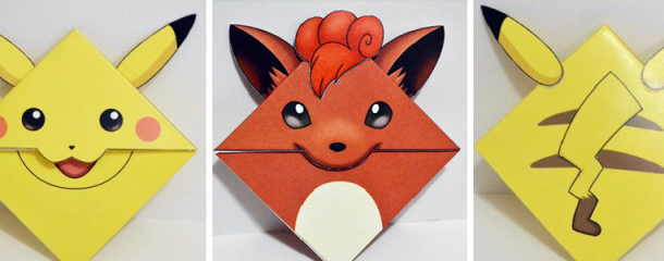 Historias Imaginarias: 4 Marcapaginas DIY de Pokemon