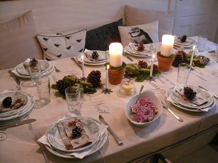 Laurine Living: Fint pyntet julebord