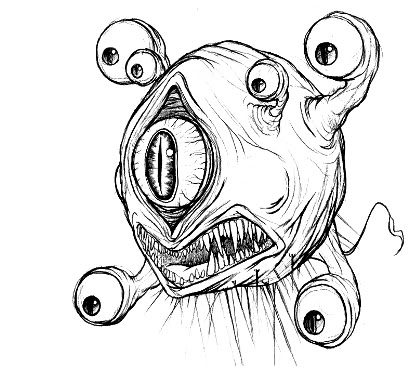 Colorir e Pintar: Beholder