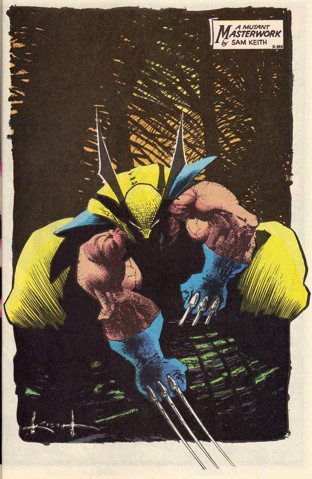 The Dork Review: Rob's Room: Sam Keith Artwork