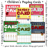 My Digital Creations: Children's Payday Punch Card - New Release