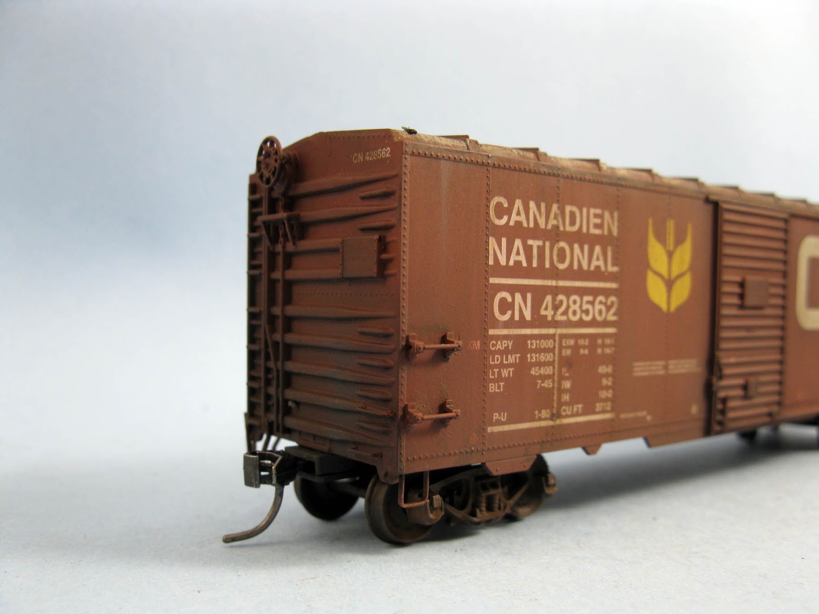 Hedley Junction: CN 40ft Grain Boxcars - Part 2