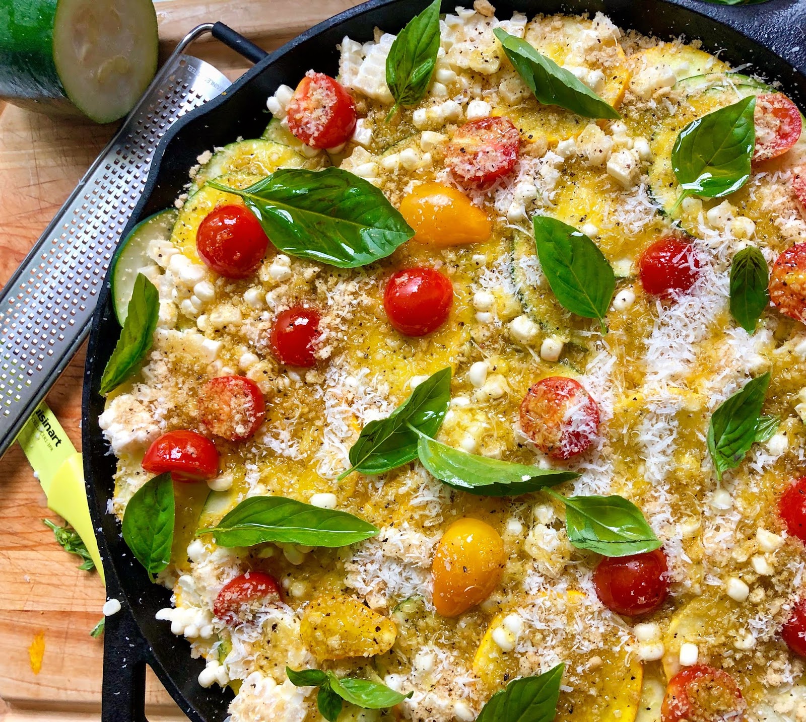 Zucchini & Corn Gratin