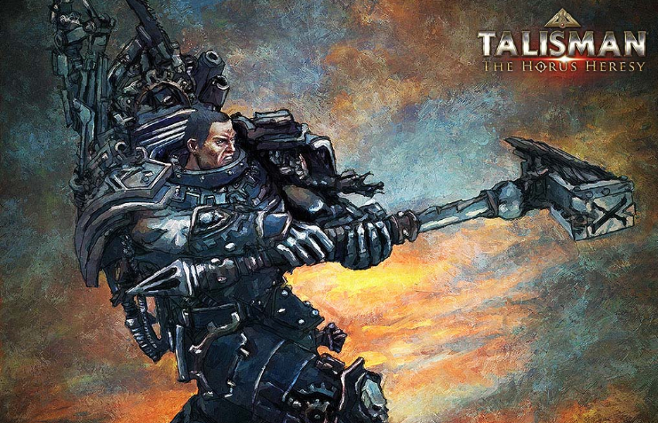 Ferrus Manus: Exclusive Look at the Artwork for Talisman: Horus Hersey ...