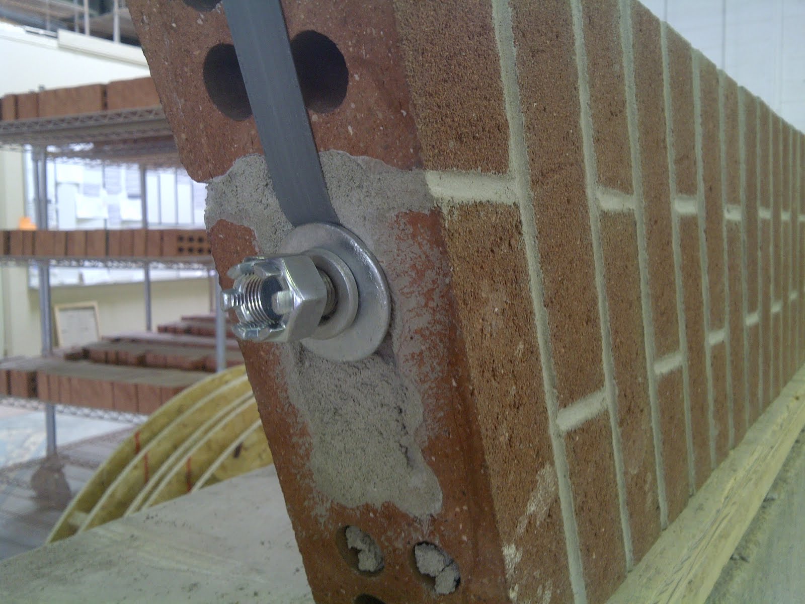 Archway System Simple Geometry: Post Tension Brick Jack Arch