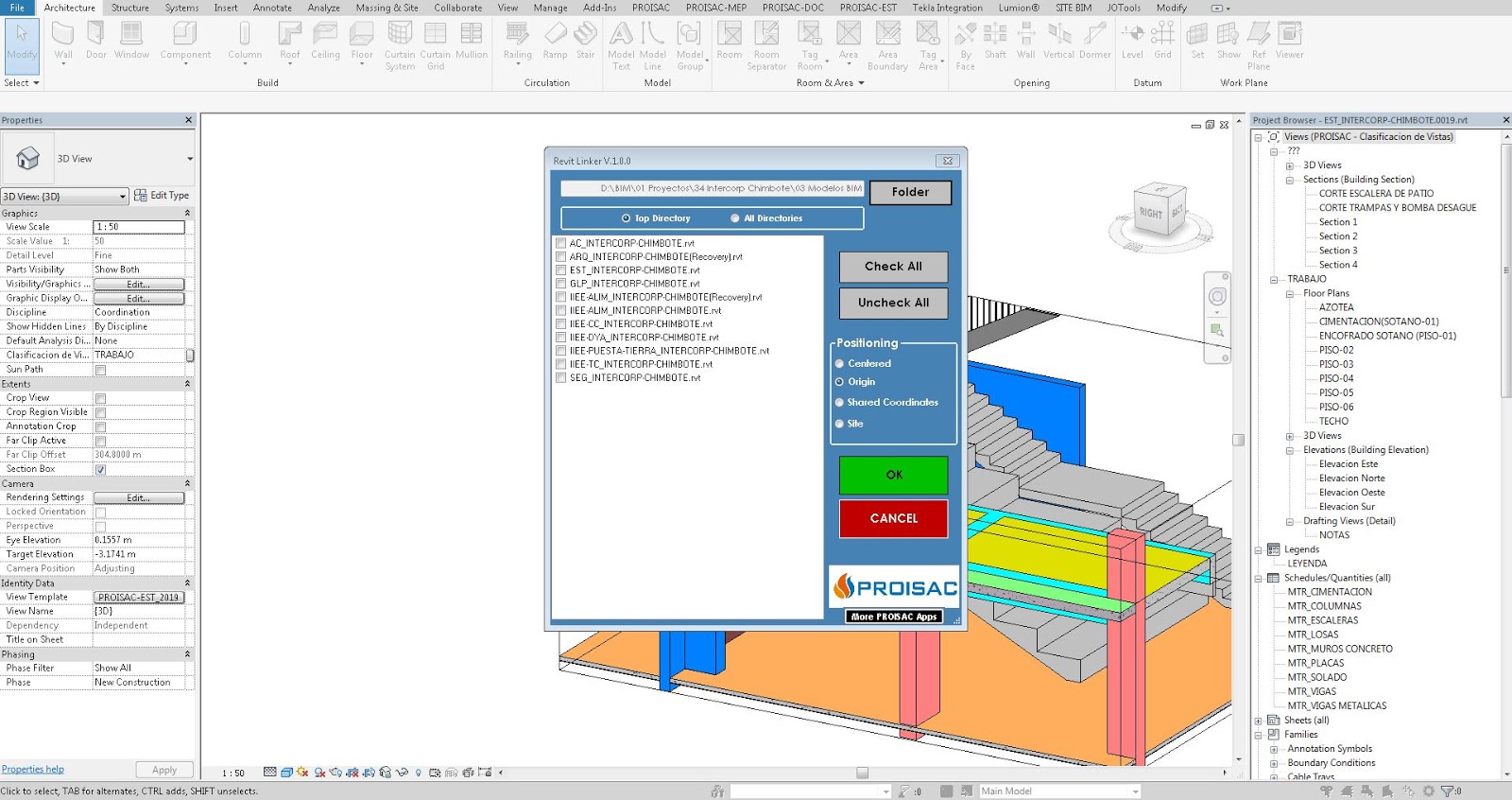 Revit Add-Ons: R-Linker – Batch Link RVT Files