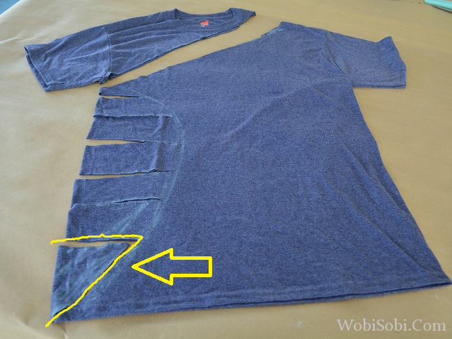 WobiSobi: Multi-Tied, Side Tee: DIY