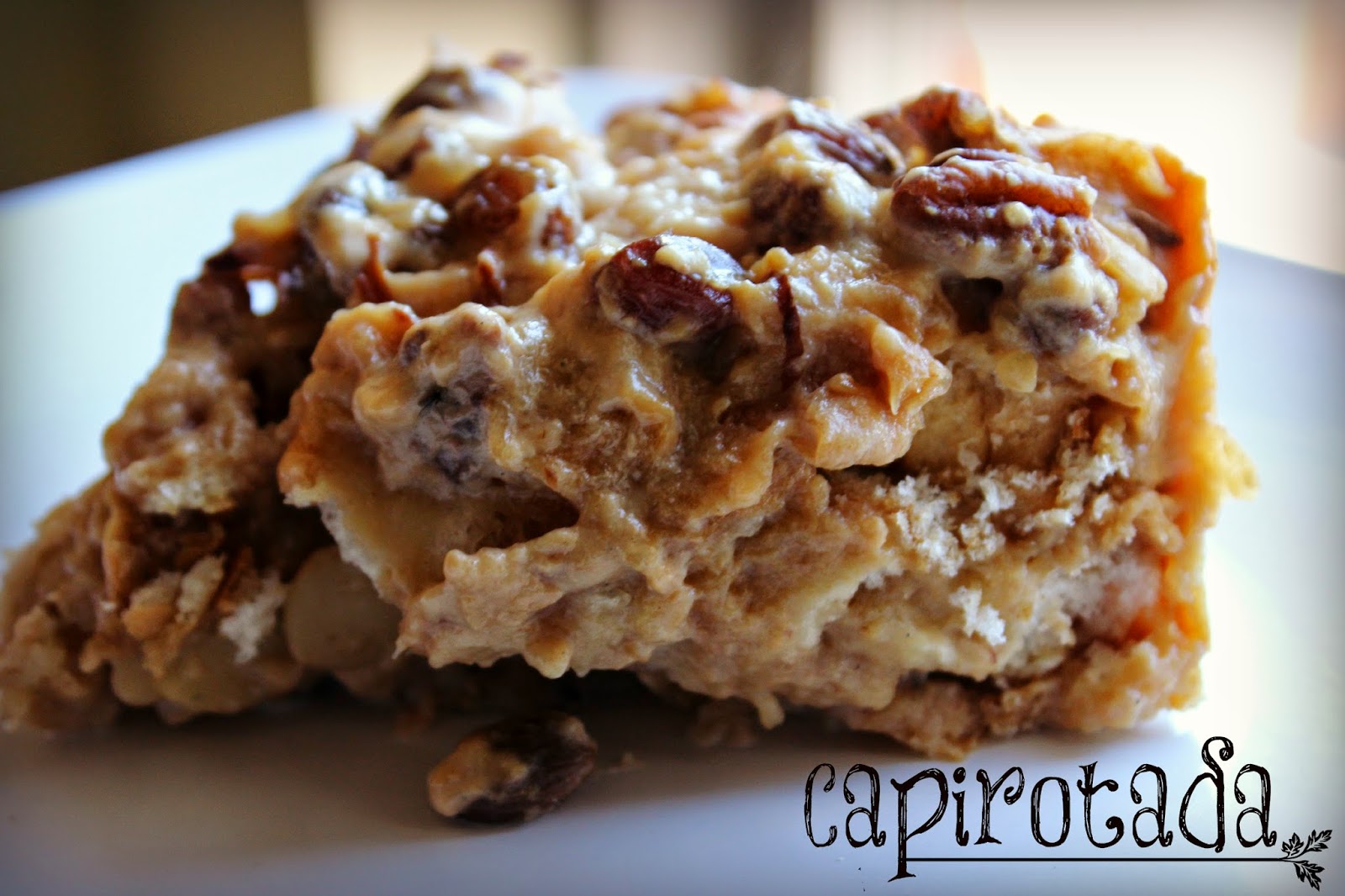 Una Mexicana en USA: Capirotada al Horno