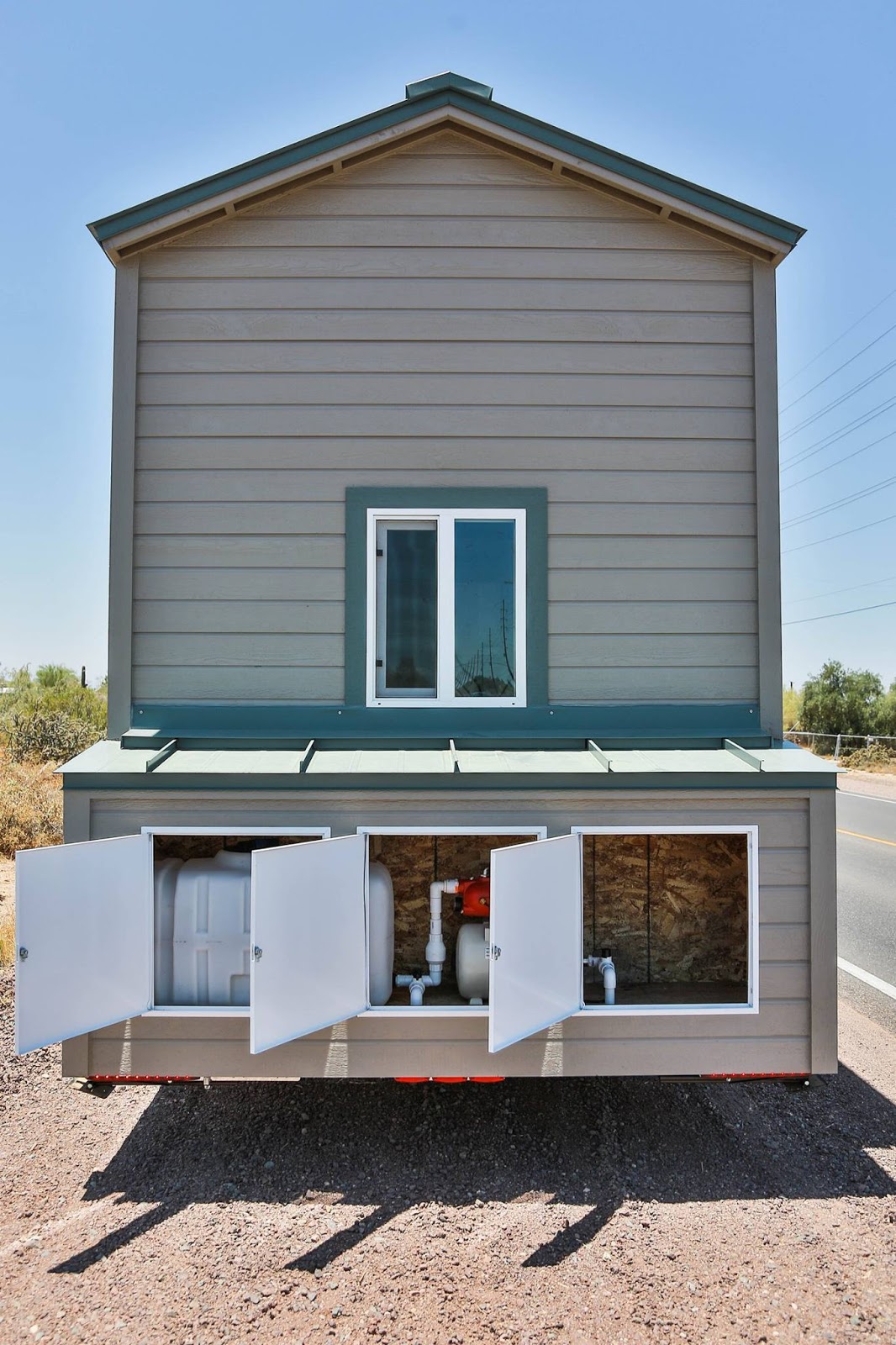 TINY HOUSE TOWN: The Bunkhouse By Uncharted Tiny Homes