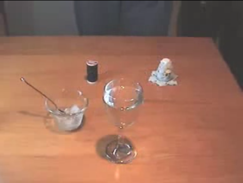 Experimentos caseros fisica hielo sal hilo