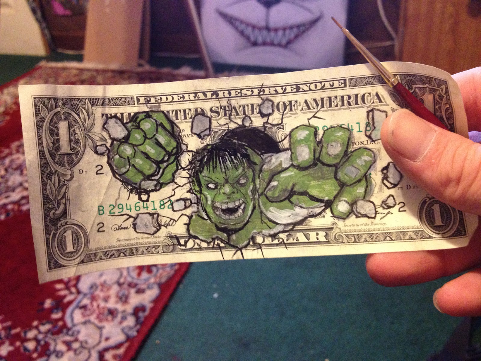 The Art of Donovan Clark: Money Art 3. An art project by Donovan Clark ...