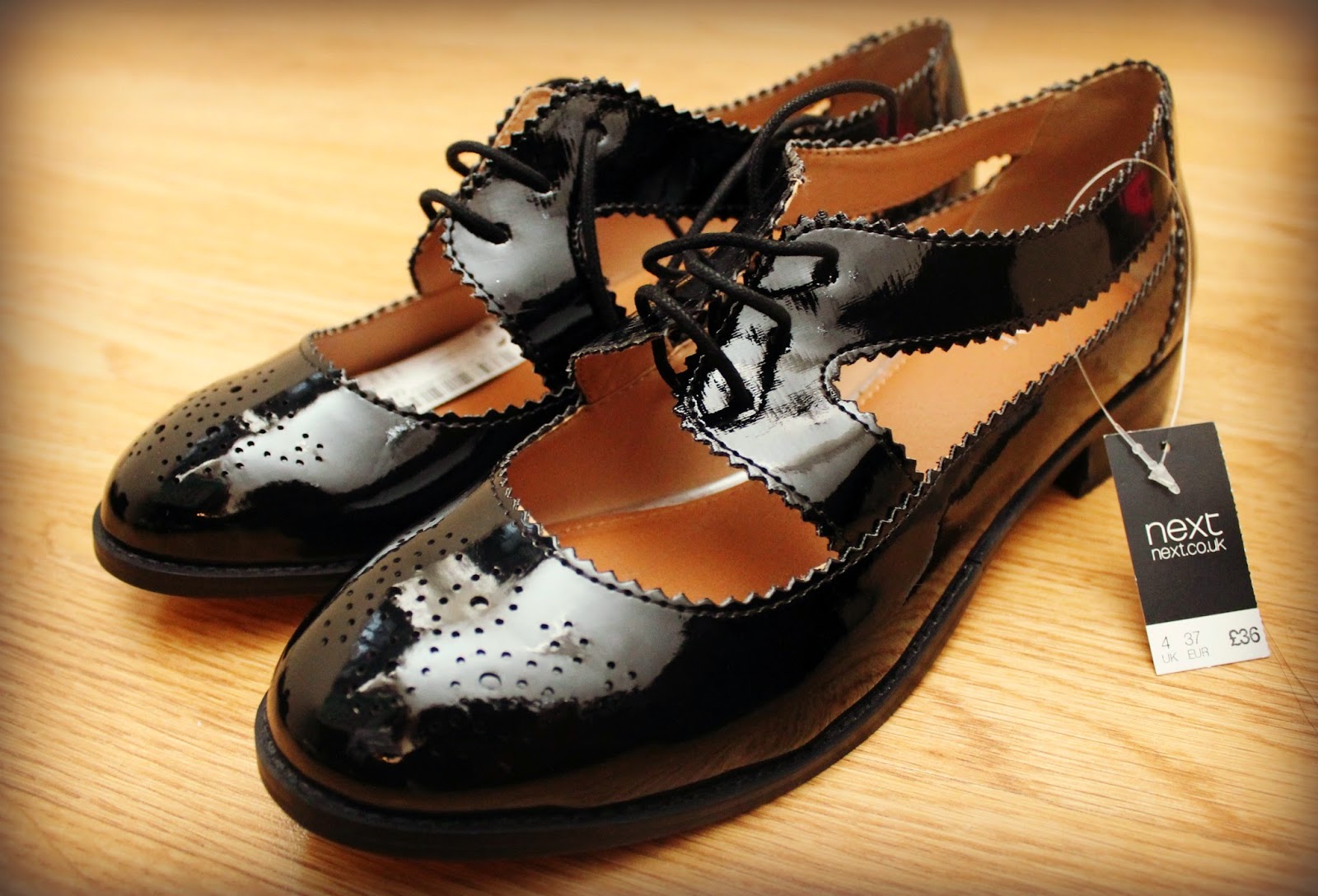 PRODUCT REVIEW: Next Cut-out Brogues | STYLED INTO FASHION