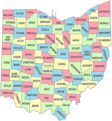 OHventures: 88 Counties In Ohio = 88 Things To Do (By Activity)