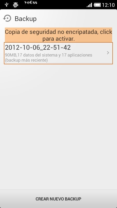 MIUI en Español: Backup y cuenta Xiaomi