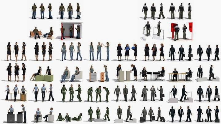 Google sketchup models people - apidun