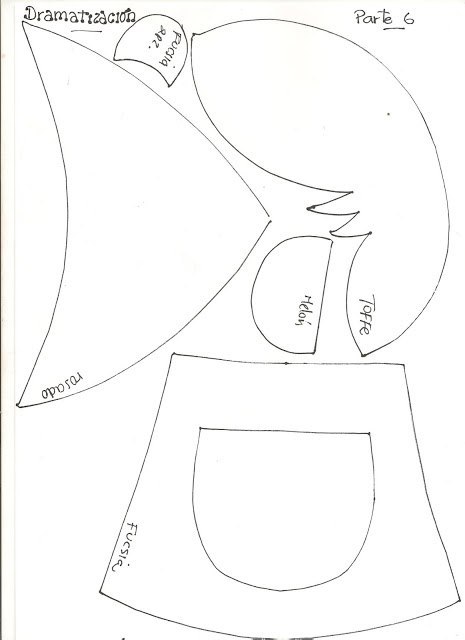 Molde de castelo de princesa em eva para imprimir