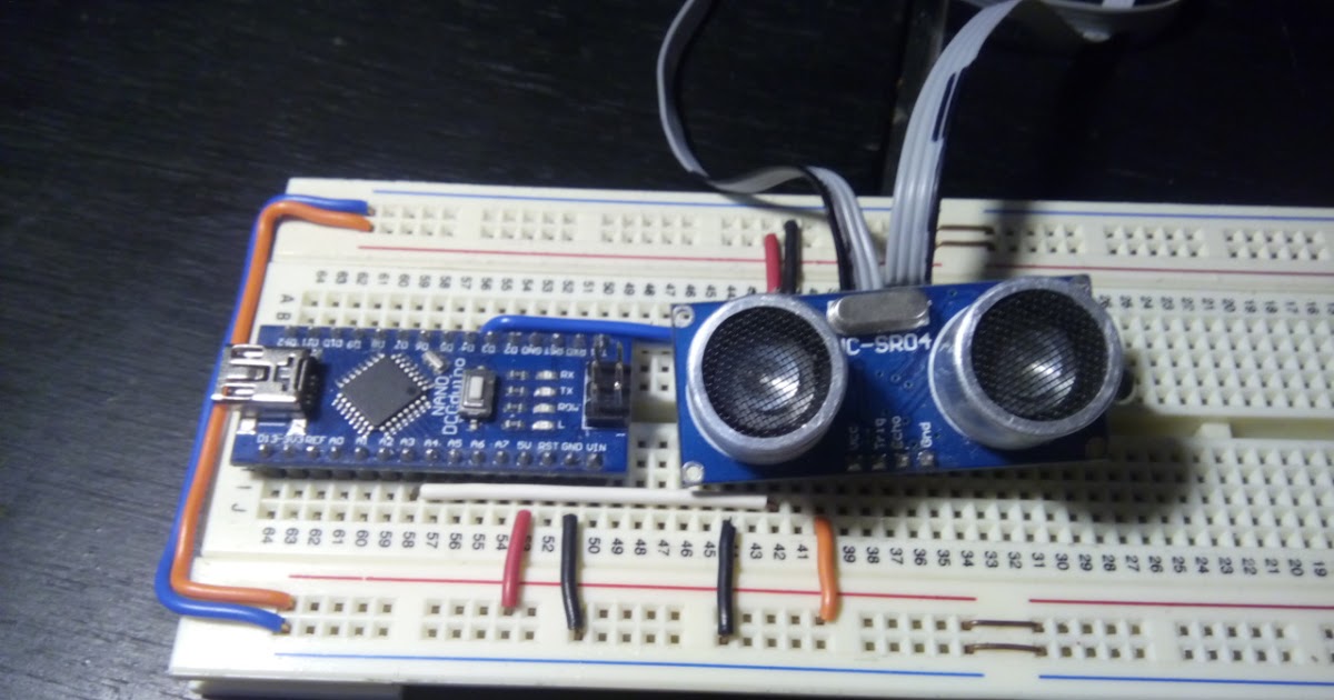 Arduino Nano: Sensor ultrasónico HC-SR04