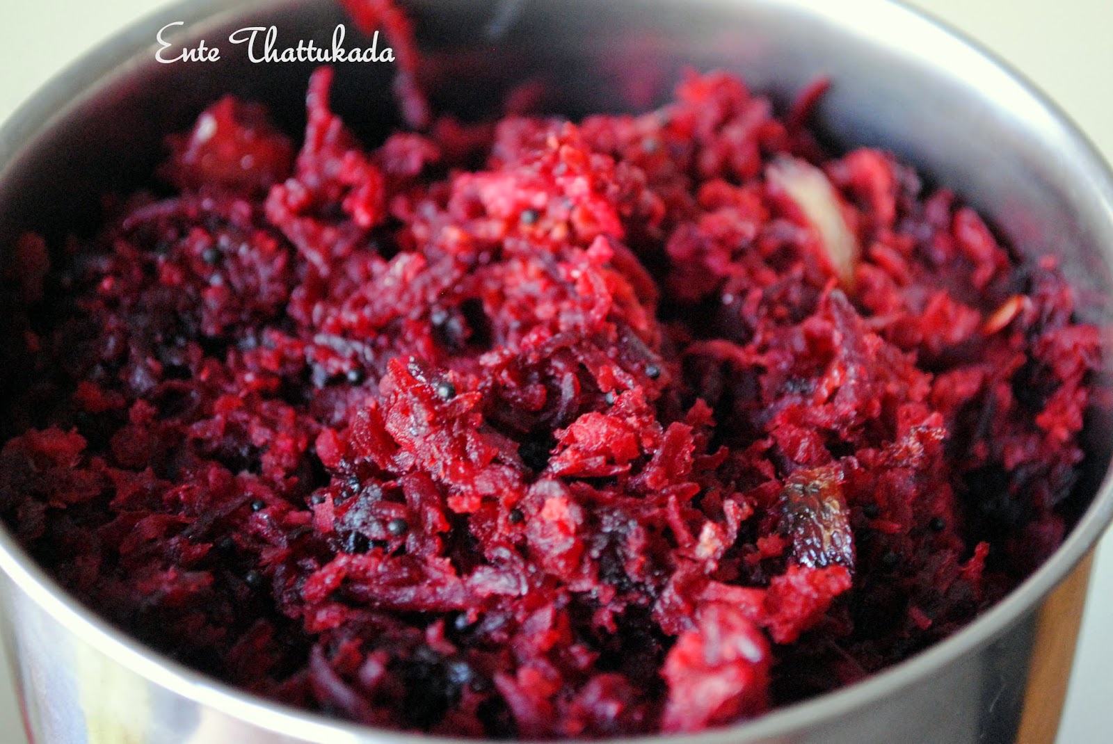 Ente Thattukada: Beetroot Thoran