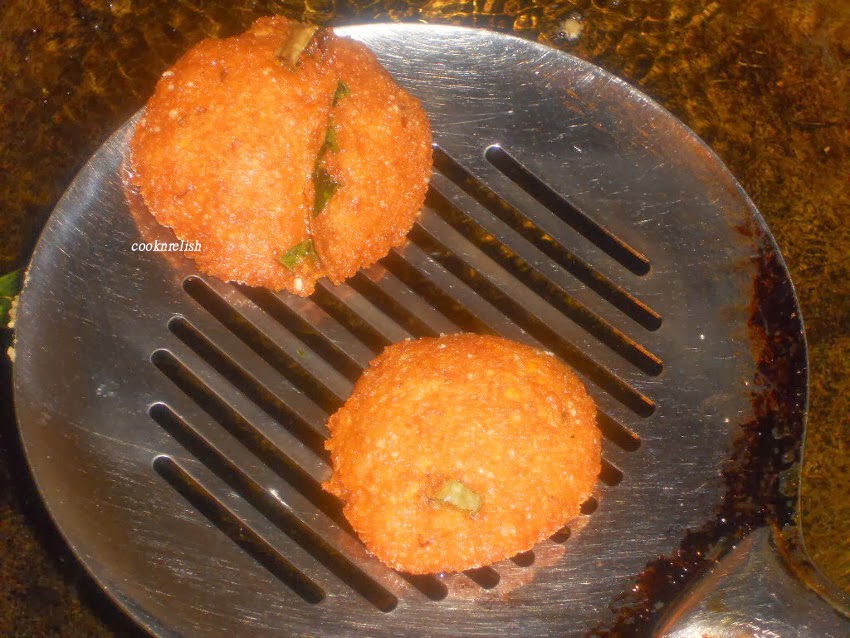 cooknrelish: Multi Lentil Fritter or " Thavala Vadai"
