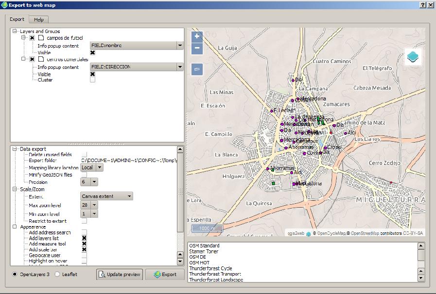 sig-soluciones: COLOCAR EN LA WEB UN MAPA DINÁMICO CON QGIS