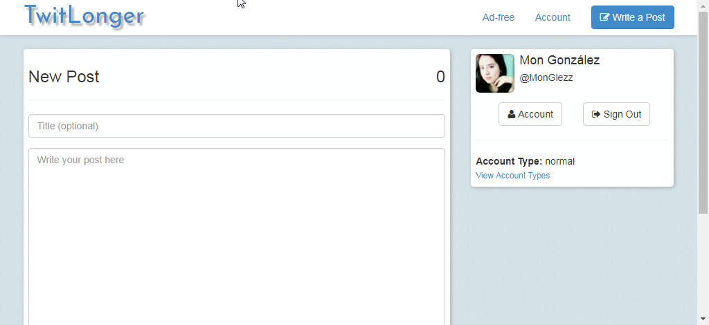 5 herramientas para escribir tweets largos - Upbeat