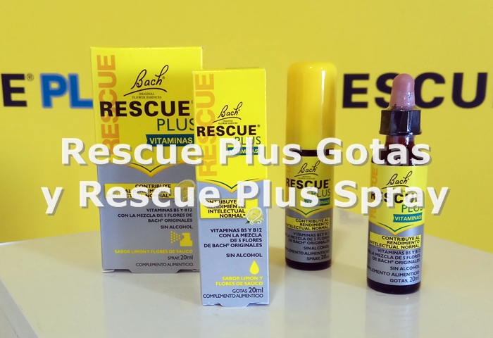 Rescue Plus Gotas y Rescue Plus Spray