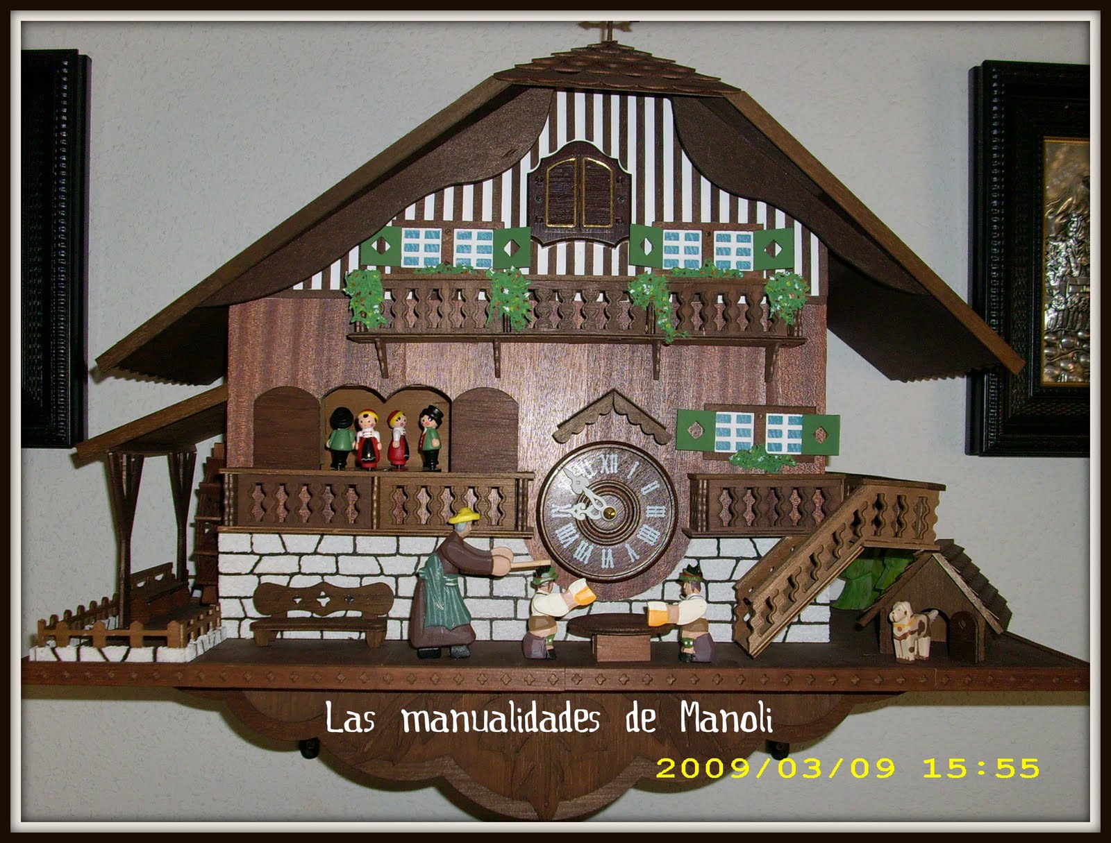 Las manualidades de Manoli: Reloj de cuco