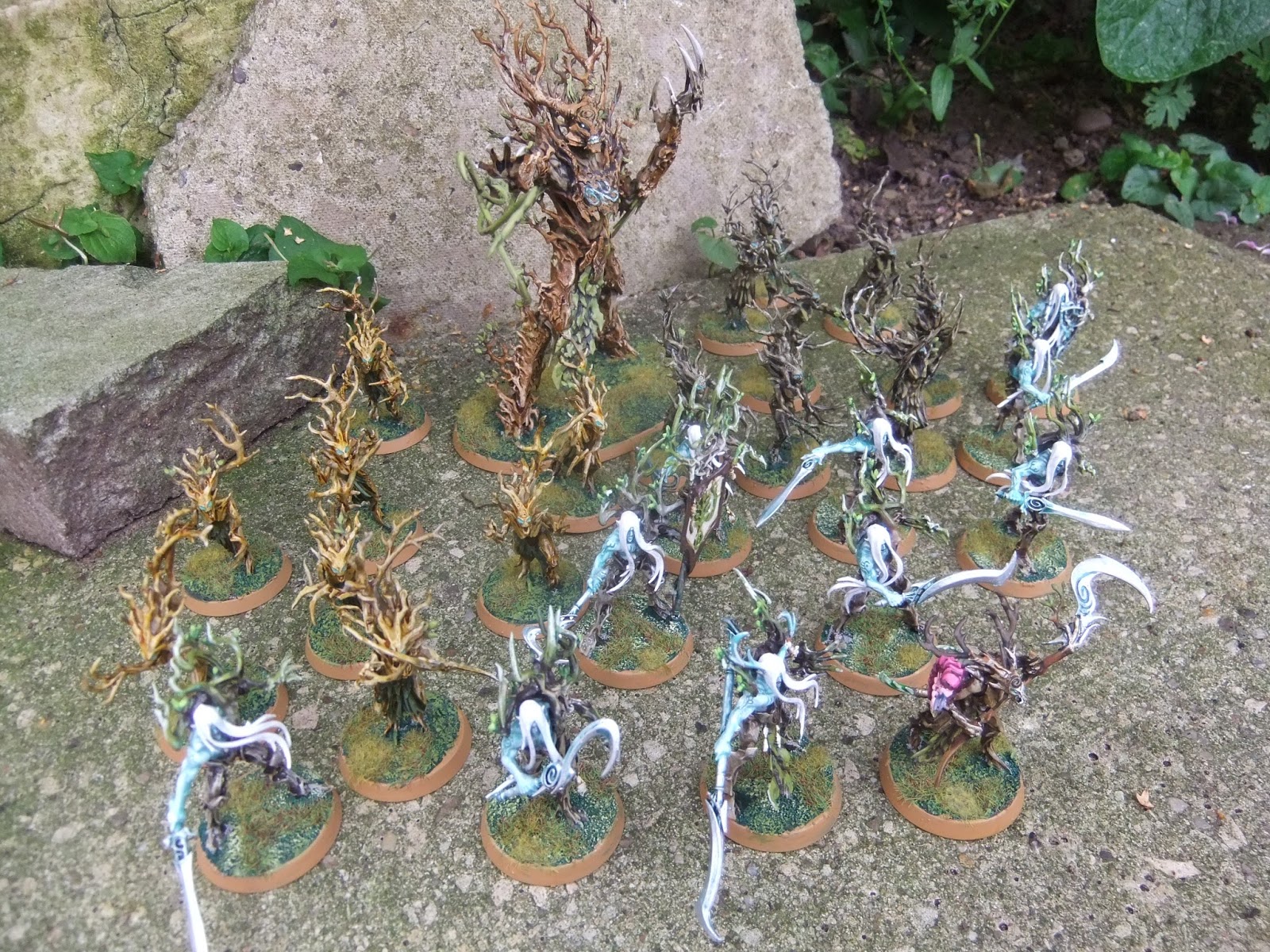 SHADOWKINGS: AOS Sylvaneth army painted