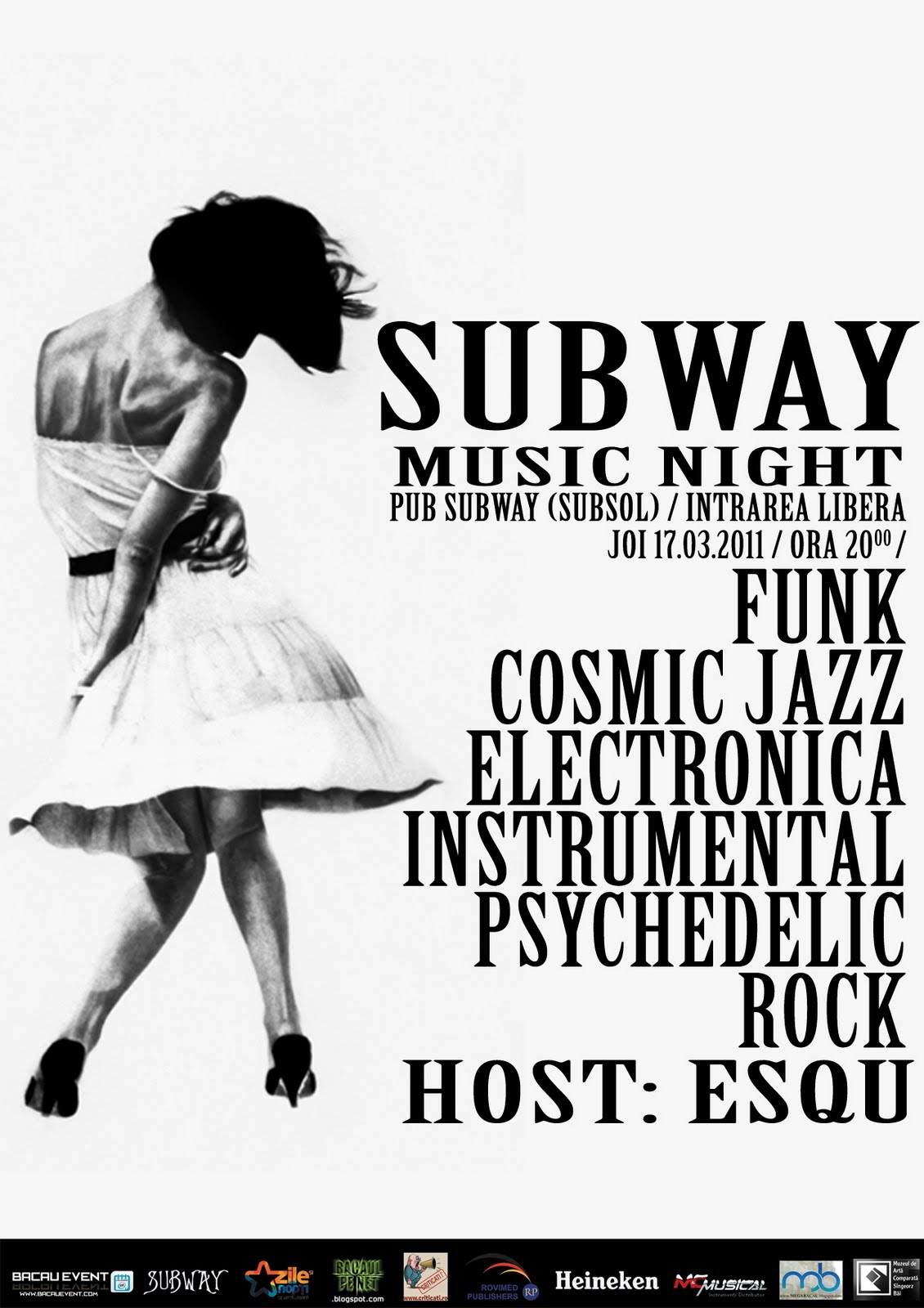 Subway Music Night @ Subway Pub ~ Bacaul pe Net