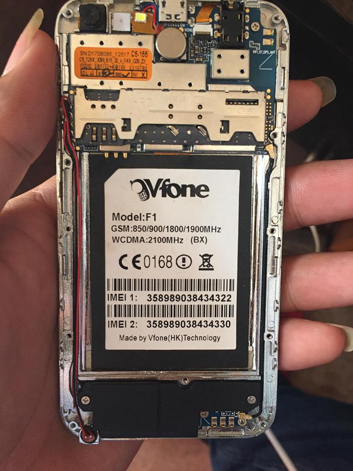 VFONE F1 FIRMWARE FULL FLASH - Cambodia Rom