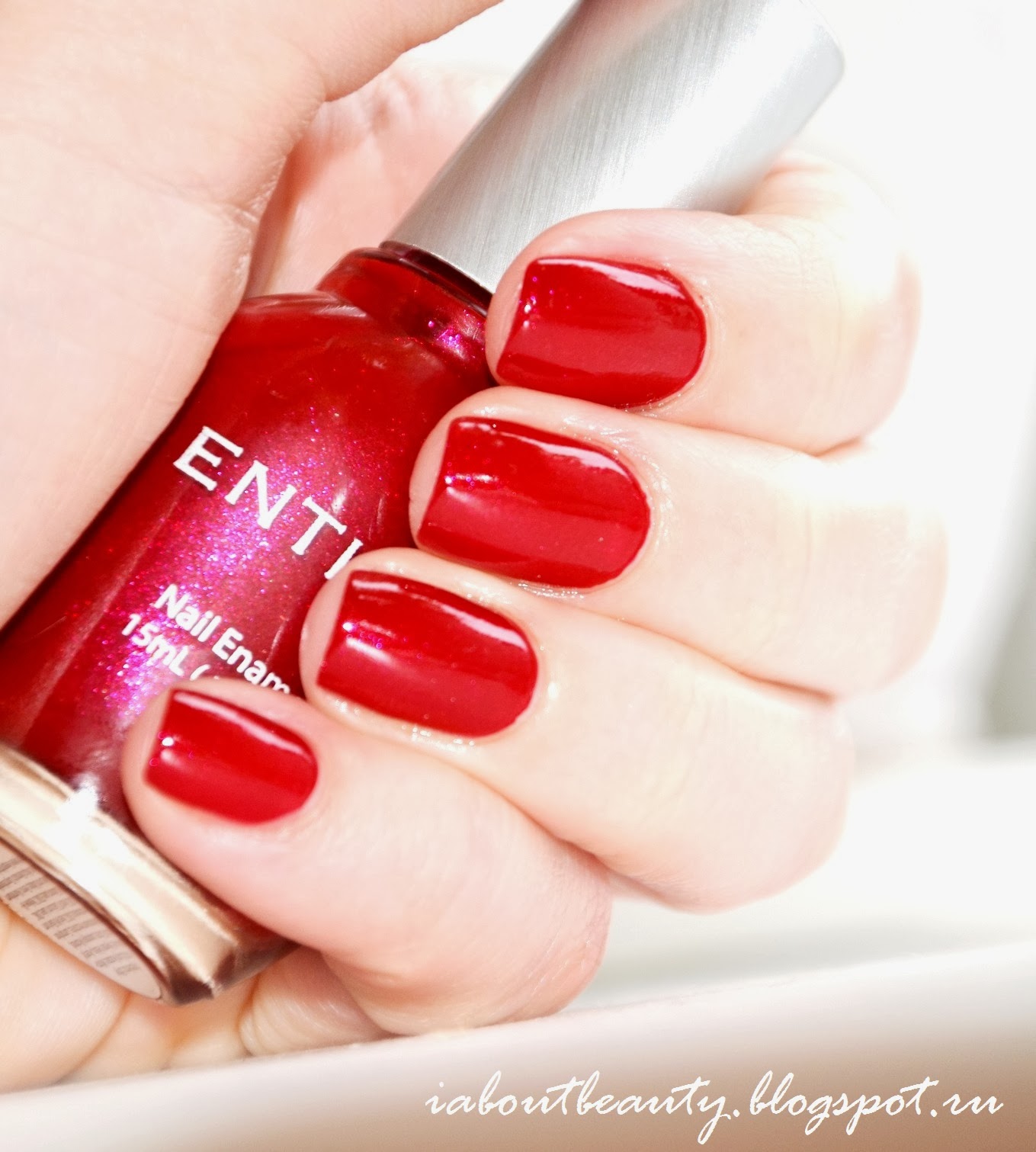 About Beauty by MaRi_Na_I: Entity Nail Enamel Metallic Red