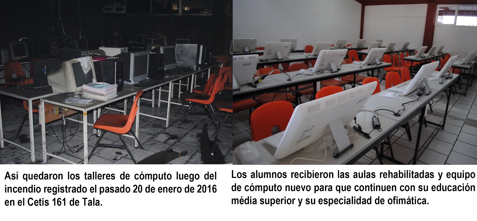 Entregan laboratorios de cómputo para alumnos del Cetis 161 ~ Periódico ...