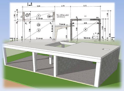 COURS: Plans de coffrage - représentation graphique