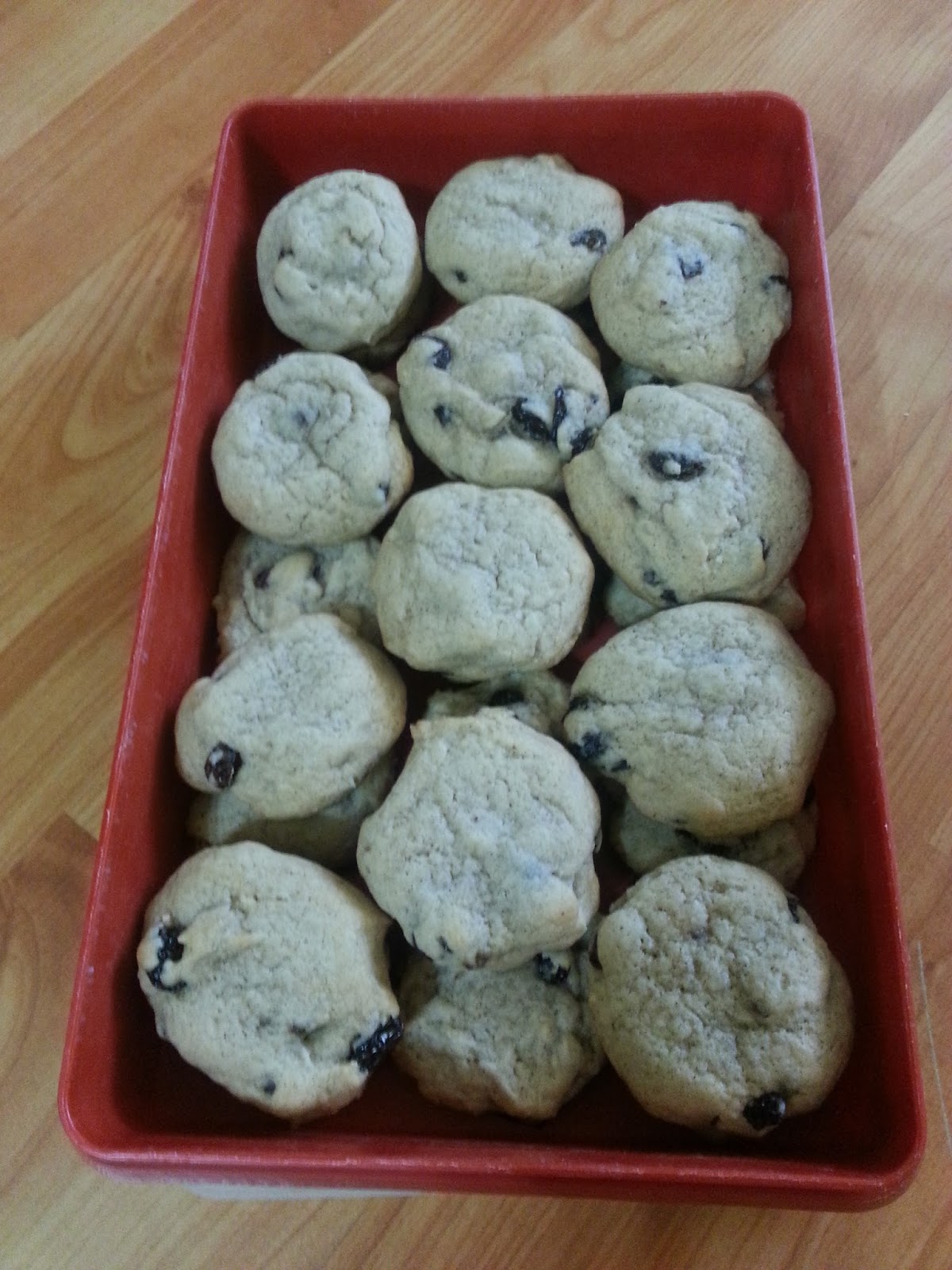 Kitchen and Classroom Adventures: Boiled Raisin Cookies