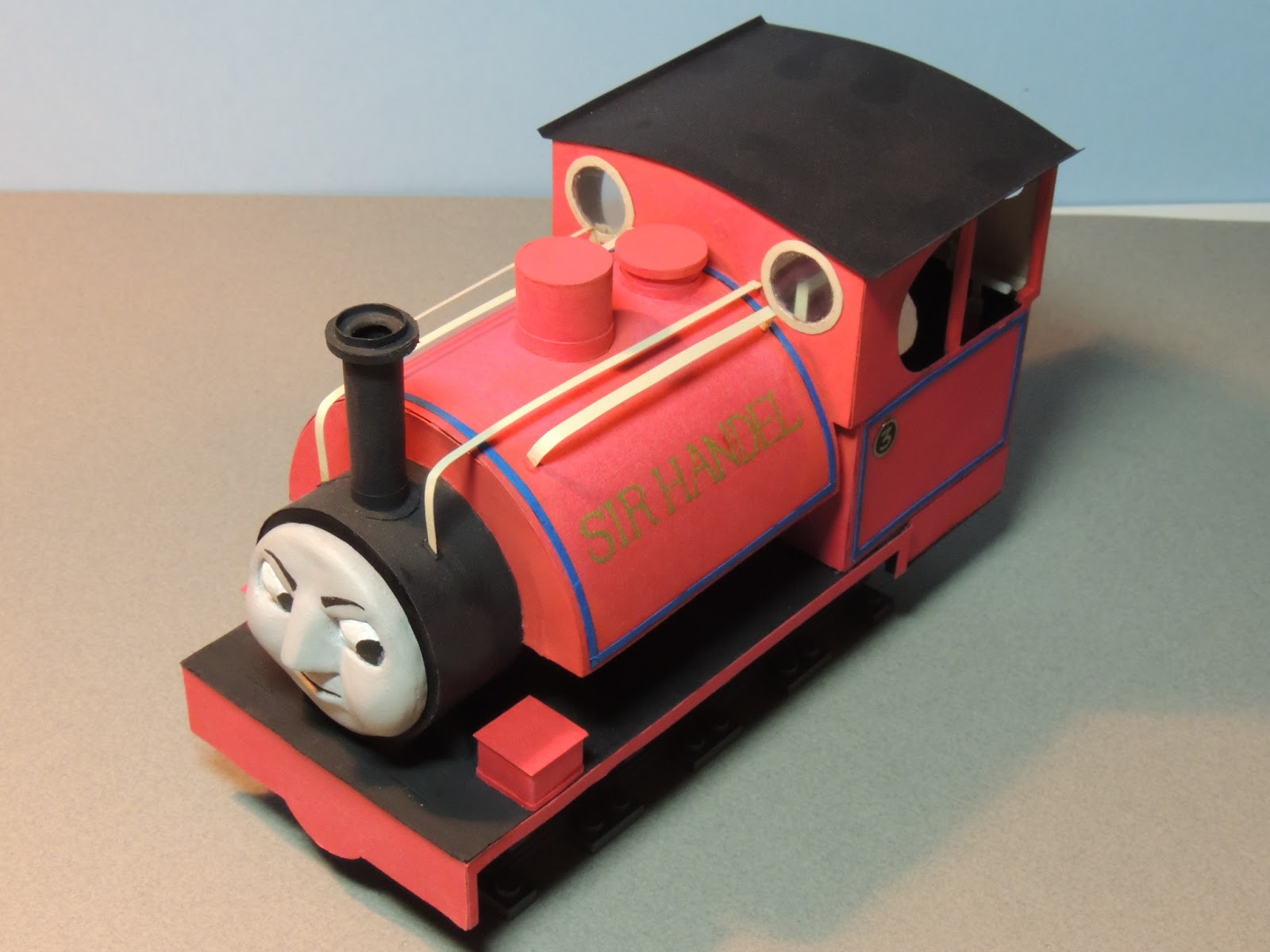 SodorModelRailroading: Modeling Sir Handel: Part 1