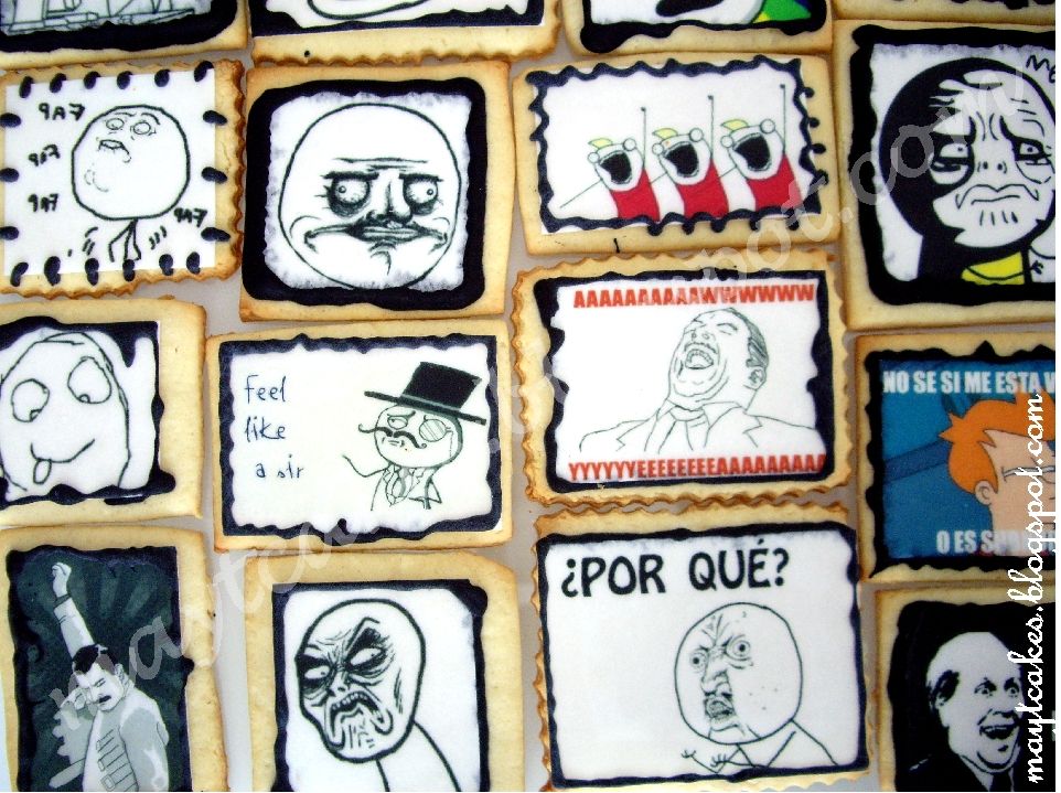 Maytcakes: Que galleta tengo con los Memes