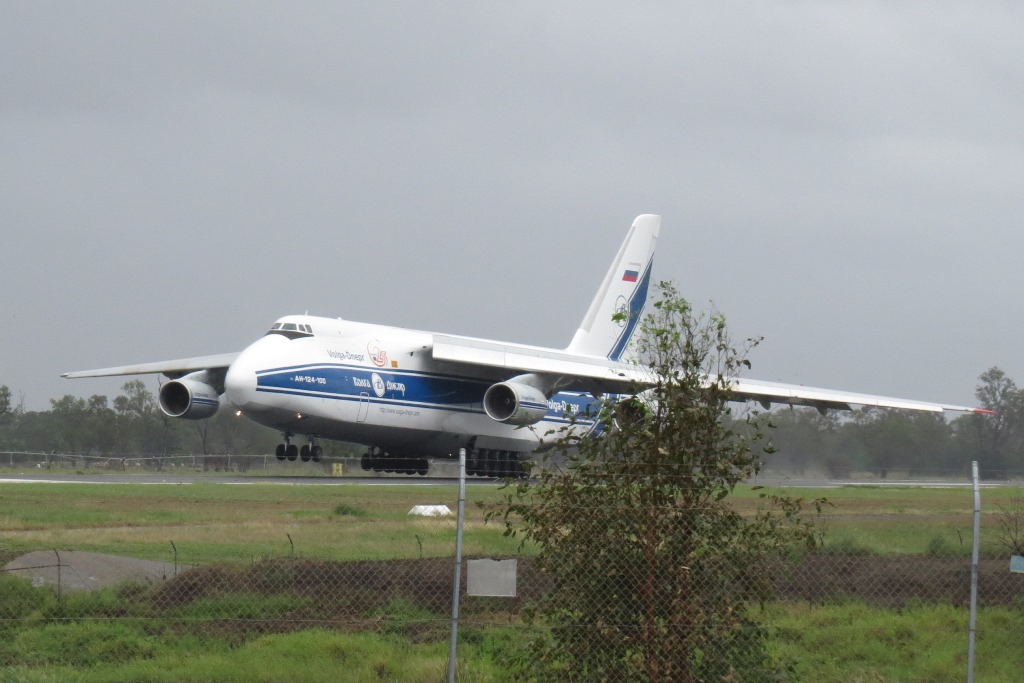 Central Queensland Plane Spotting: Volga-Dnepr Antonov AN-124 RA-82047 ...