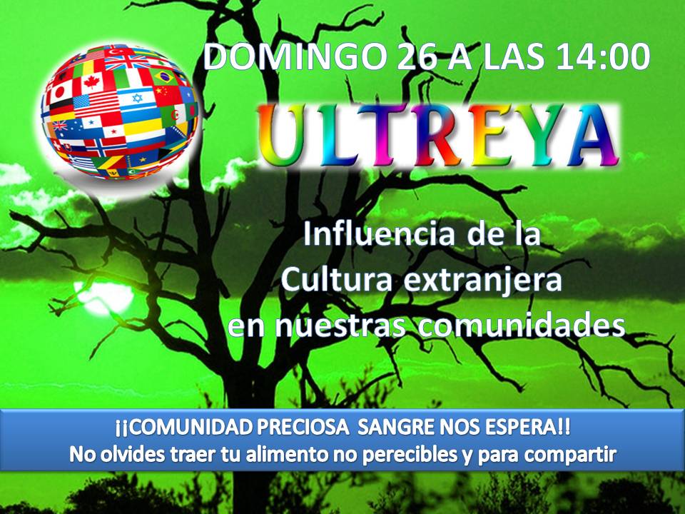 VALDIVIA DE COLORES: INVITACIÓN ULTREYA PRECIOSA SANGRE