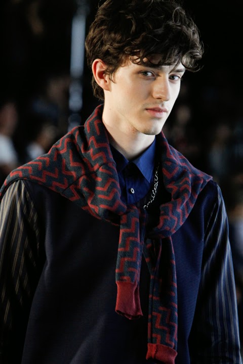 Male Model Otaku: Martin Conte: Spring/Summer 2014 【Tokyo】
