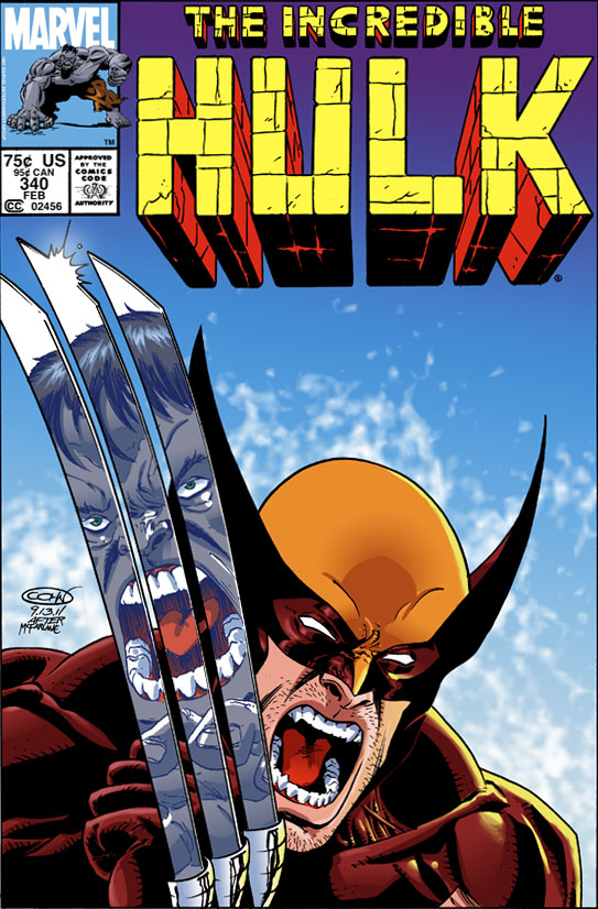 Covered: Scott Cohn covers Incredible Hulk 340