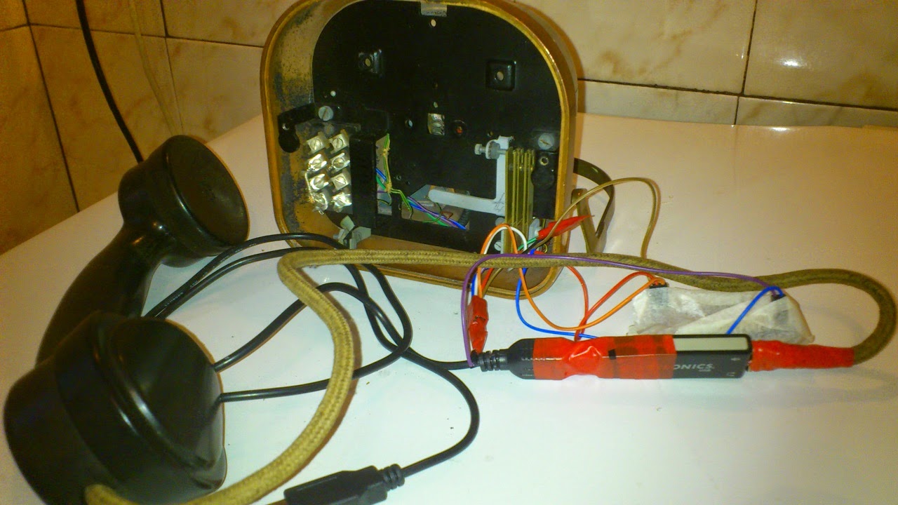 ivancreations: USB Rotary Phone that really works
