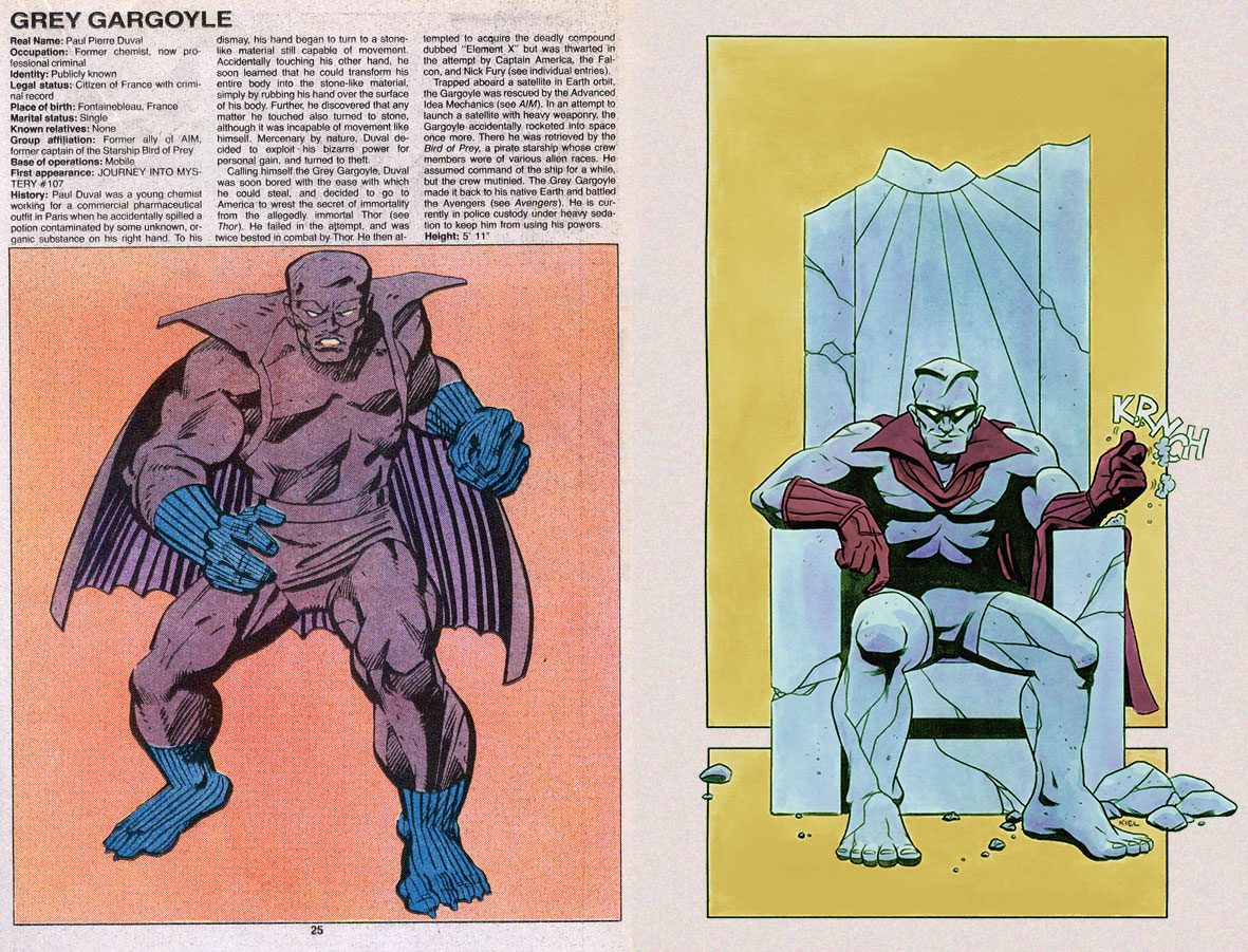 The Official Handbook to the Marvel Universe - REDUX Edition: March 2013