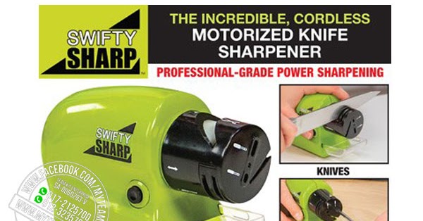 As Seen On TV: Swifty Sharp Motorized Knife Sharpener