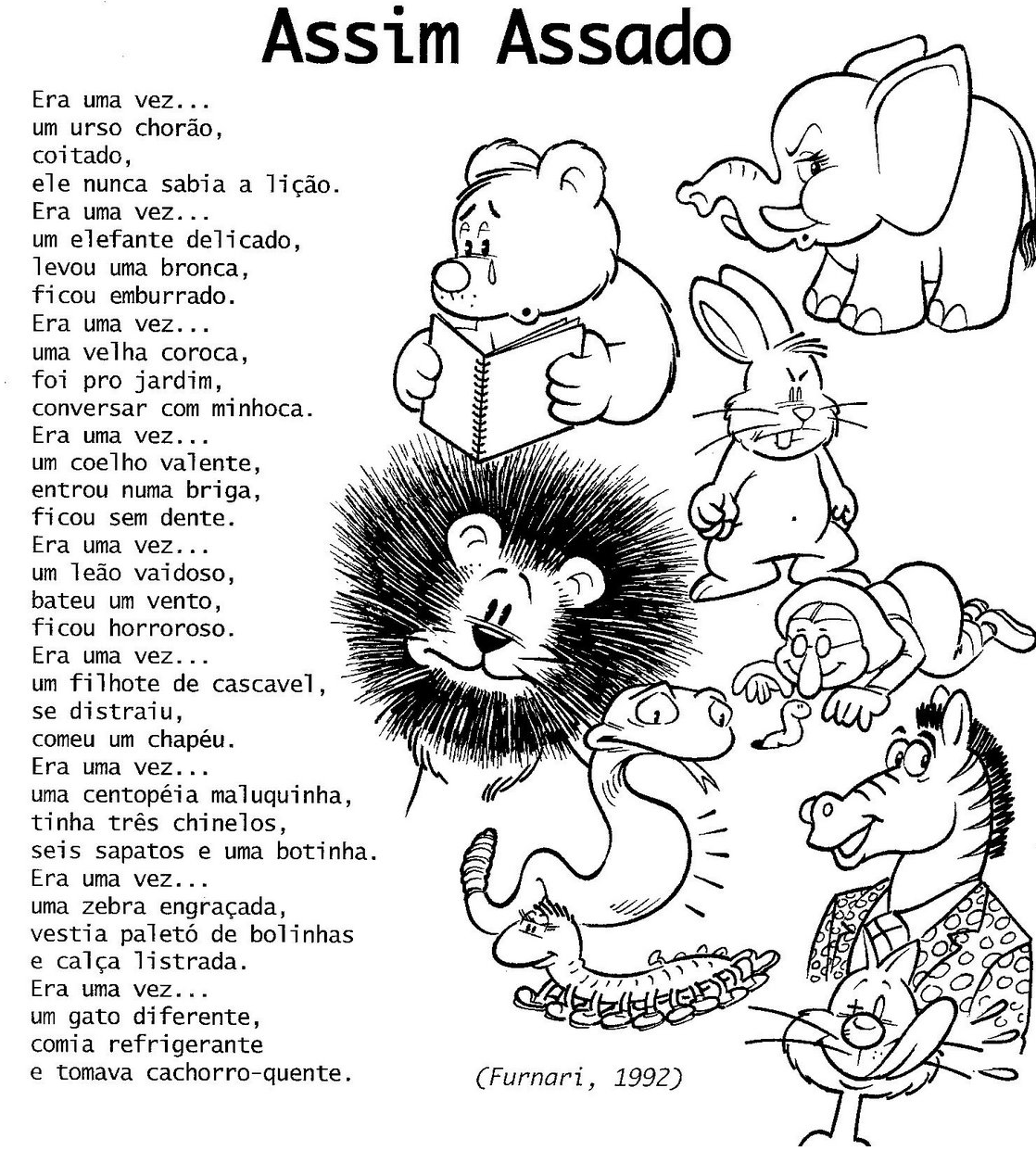 Poema Sobre Os Animais - EDUCA