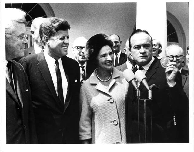 JFK + 50: ALL HE HAD TO WORRY ABOUT THEN WAS THE ENEMY